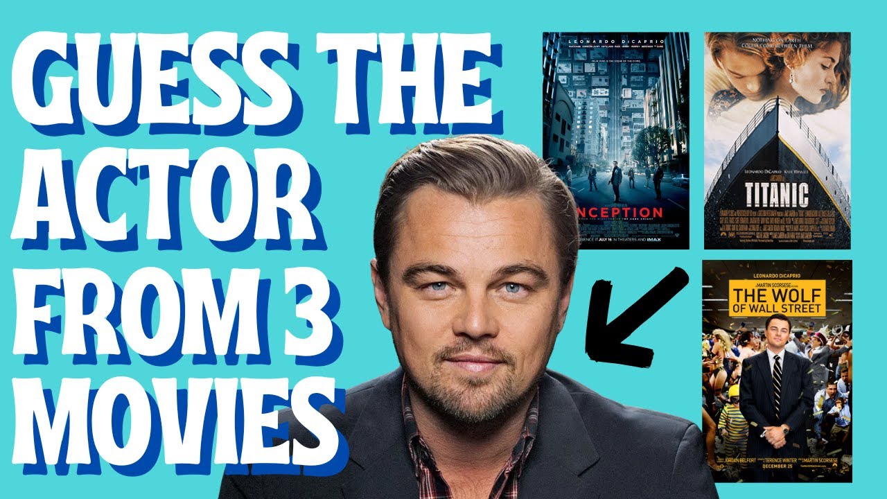 Guess the Actor from 3 Movies they Starred in Picture Quiz | Test Your ...