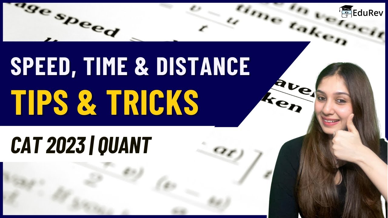 Tips & Tricks: Speed, Time and Distance | Important Questions | CAT ...