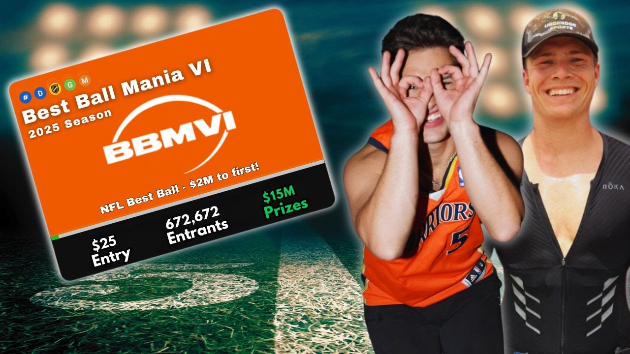 BEST BALL MANIA DRAFT WITH MASON DODD! - YouTube