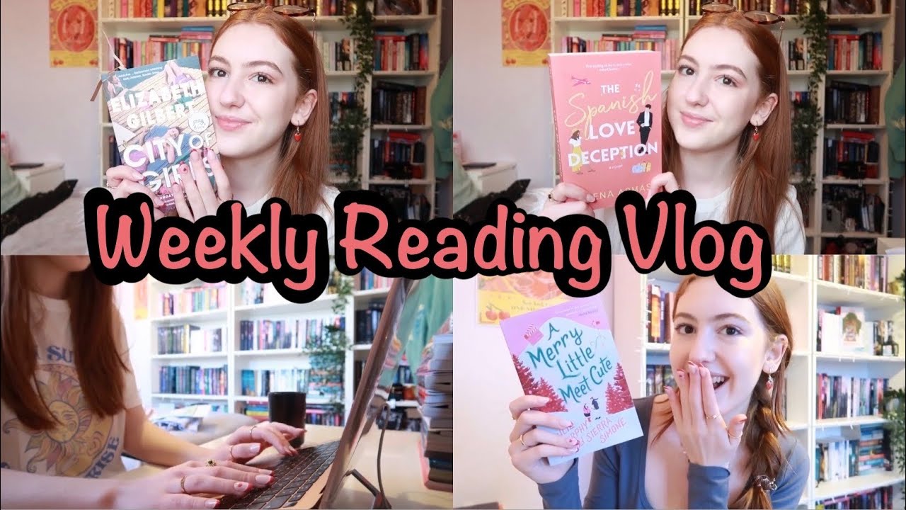 Weekly Reading Vlog Starting so many books and cosy vibes - YouTube
