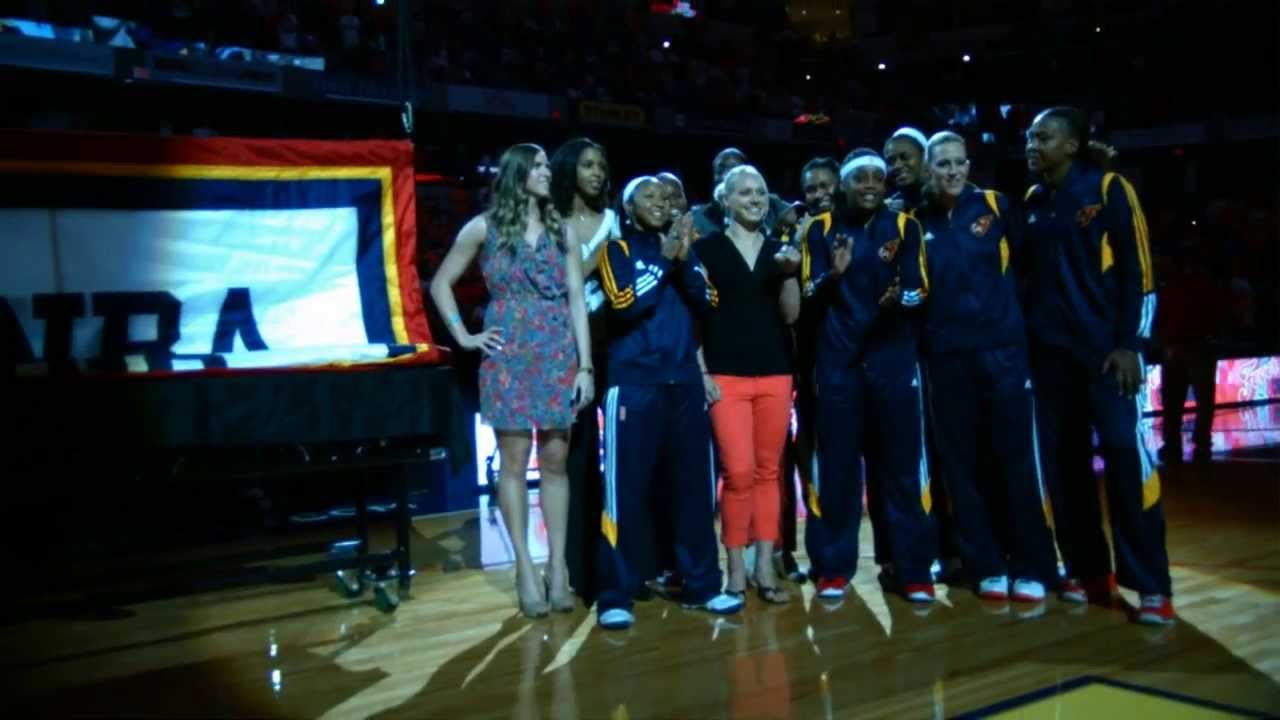 Phantom: Indiana Fever Ring Ceremony and Home Opener vs Atlanta - YouTube
