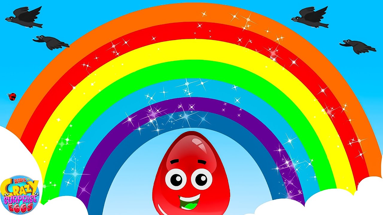 Let's Sing the Rainbow Colors Song for Preschool Kids - YouTube