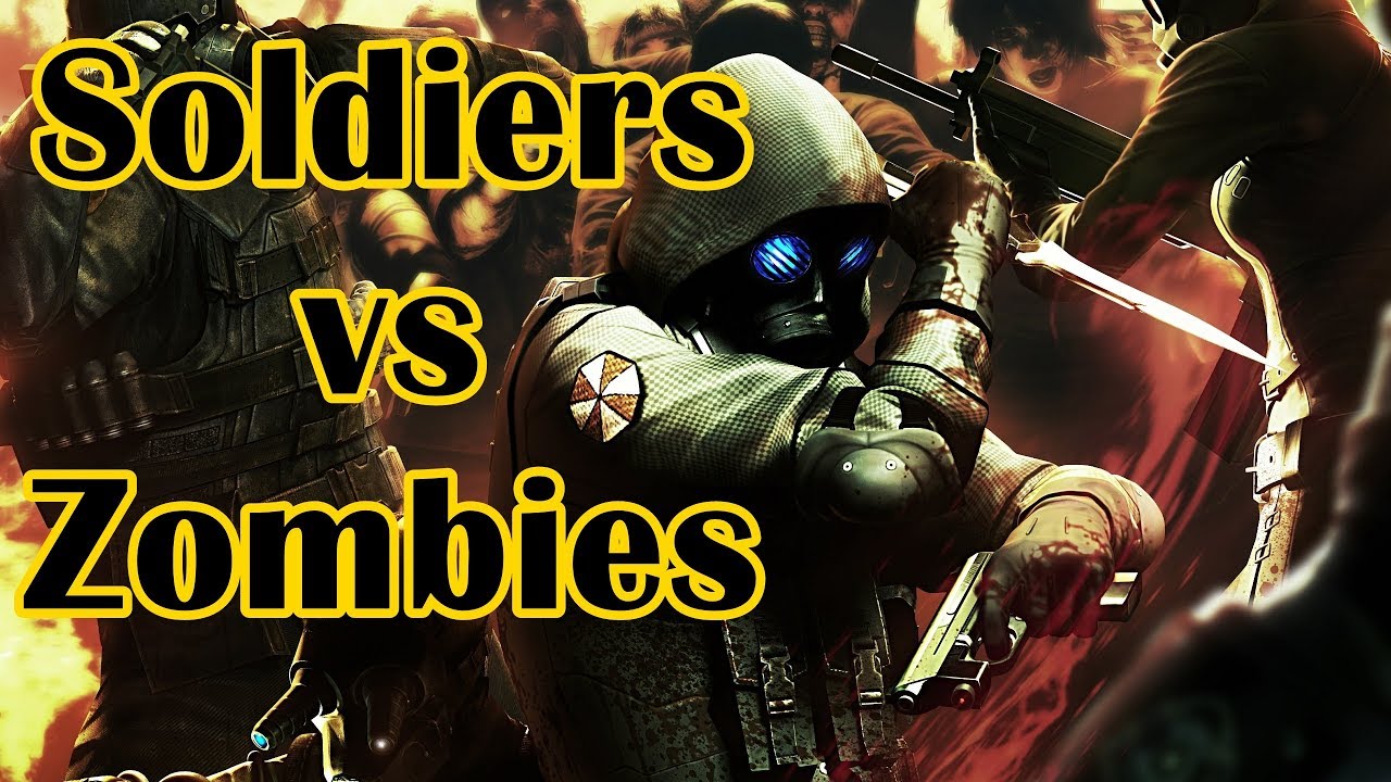 Resident Evil Soldiers vs Zombies [GMV] - YouTube