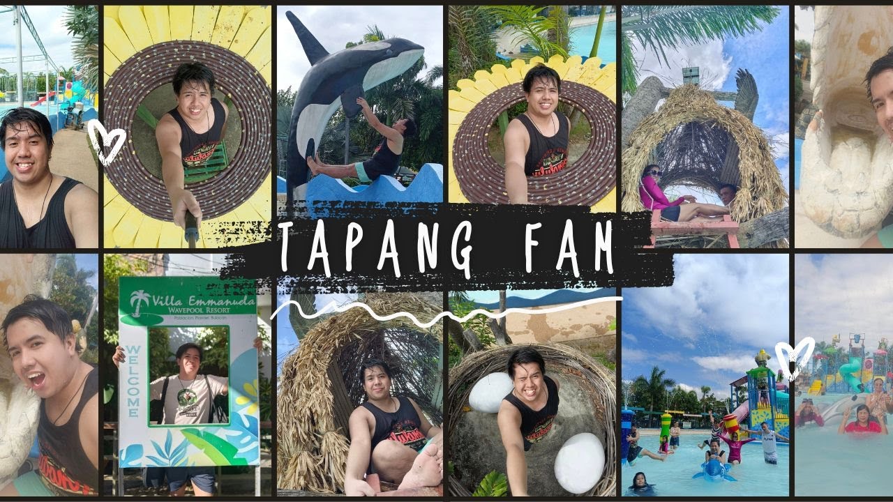 Tapang Family Swimming - Villa Emmanuela Wavepool Resort - YouTube