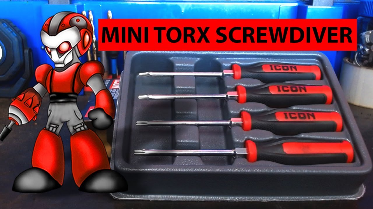 ICON MINI TORX SCREWDRIVER SET 4 PIECE - YouTube