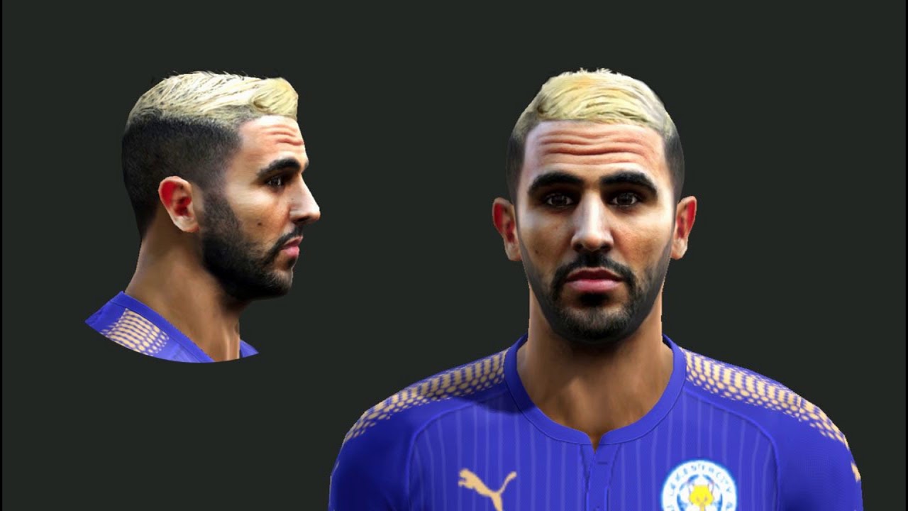 Riyad Mahrez face Pes 2013 by Ahmed Hassan - YouTube
