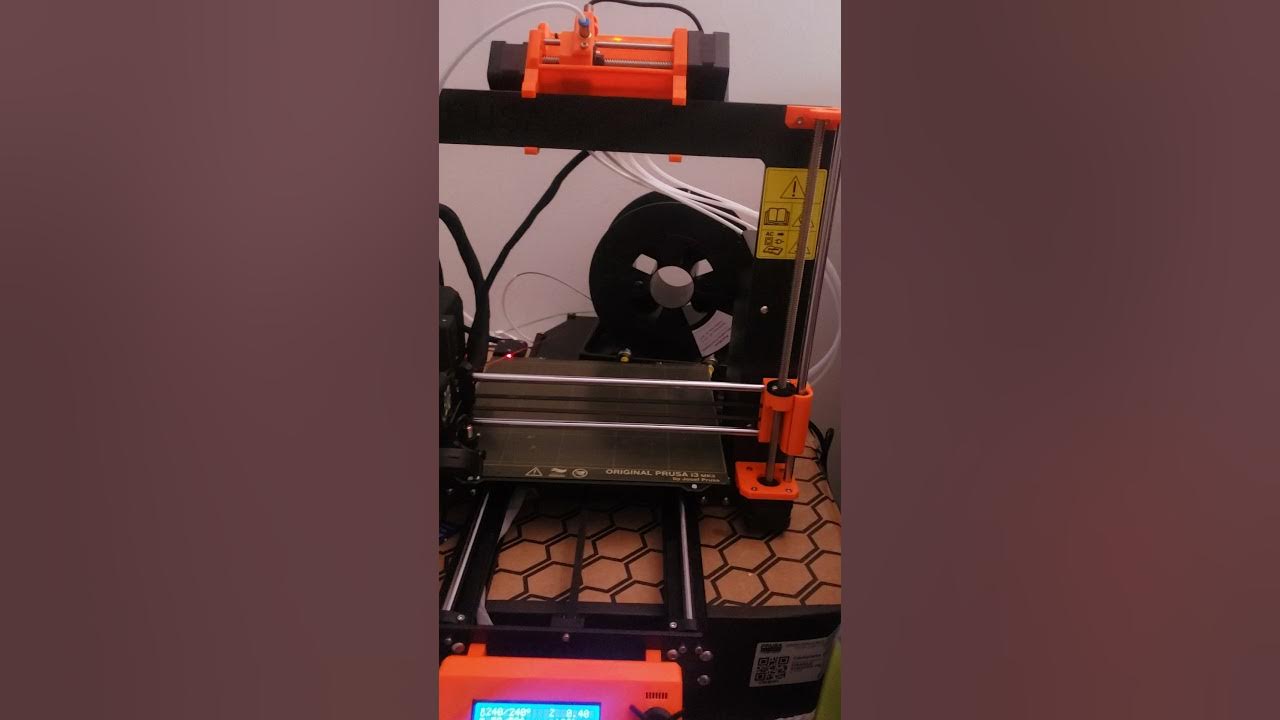 Prusa MMU2S TPU First Layer calibration - YouTube