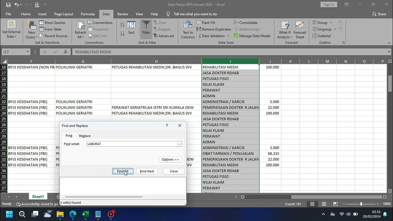 Tutorial Simulasi Excel - YouTube