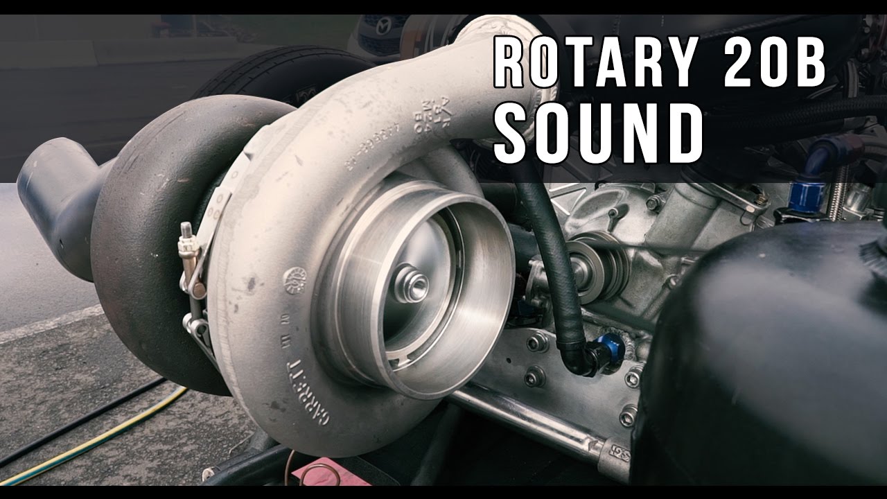 Rotary 20B sound | Mazda RX-7 - YouTube