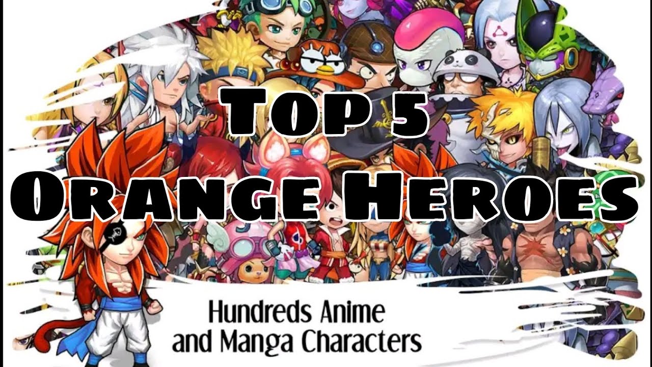 Manga Clash | Top 5 Orange Heroes - YouTube