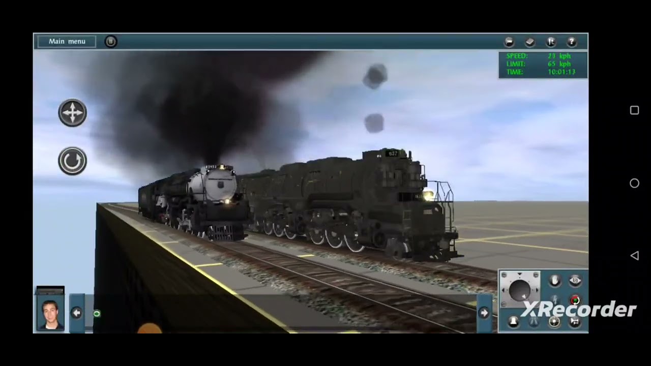 UP Challenger #3952 VS C&O H-8 [Trainz Race] - YouTube
