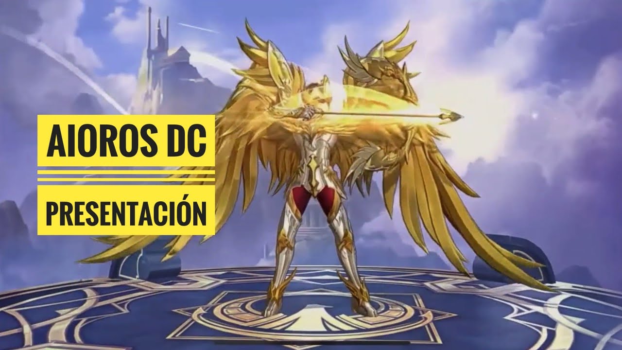 ♐ Aioros de Sagitario Armadura Divina video de presentación ♐ | Saint ...