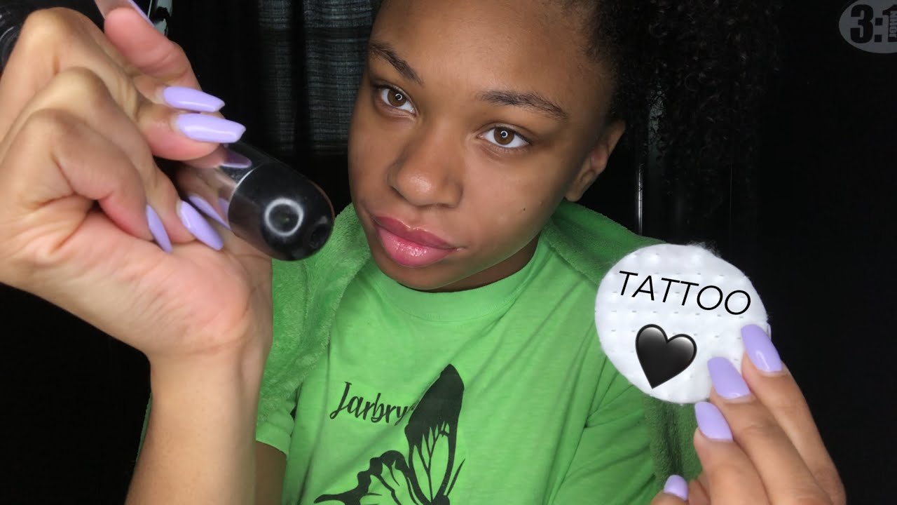 ASMR First time getting a Tattoo (Professional Artist) - YouTube