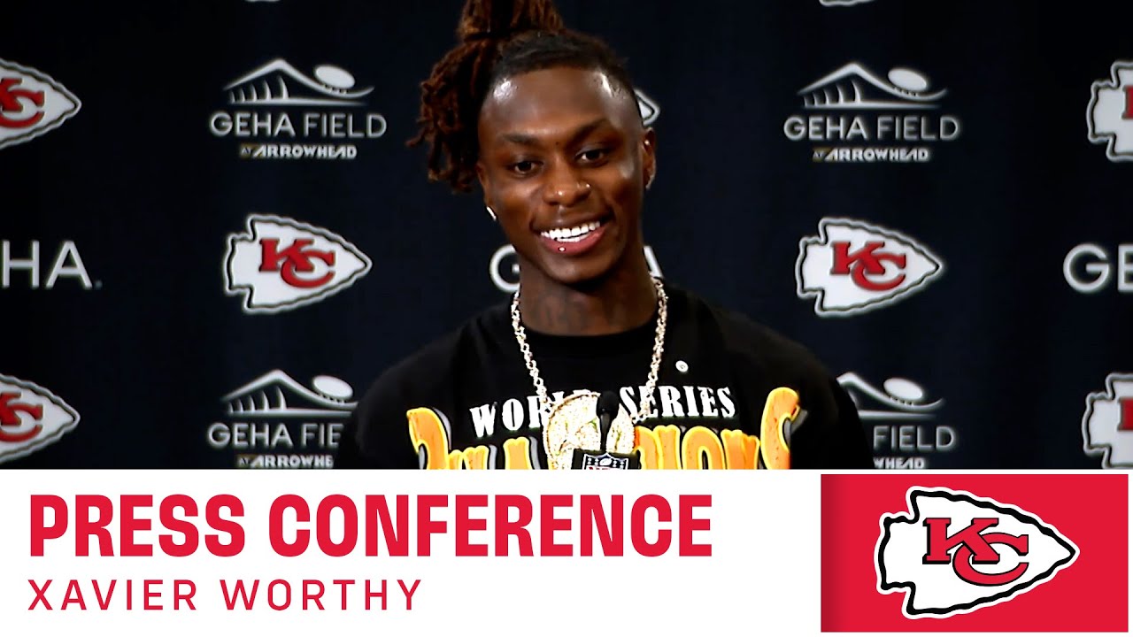 Xavier Worthy: 'This is Everything I Dreamed Of' | NFL Week 1 Press ...