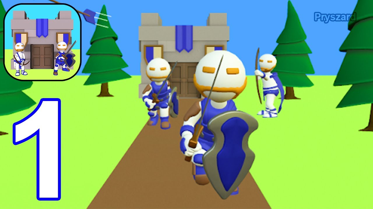 Merge Fighters: Castle Defense - Gameplay Walkthrough Part 1 Tutorial ...