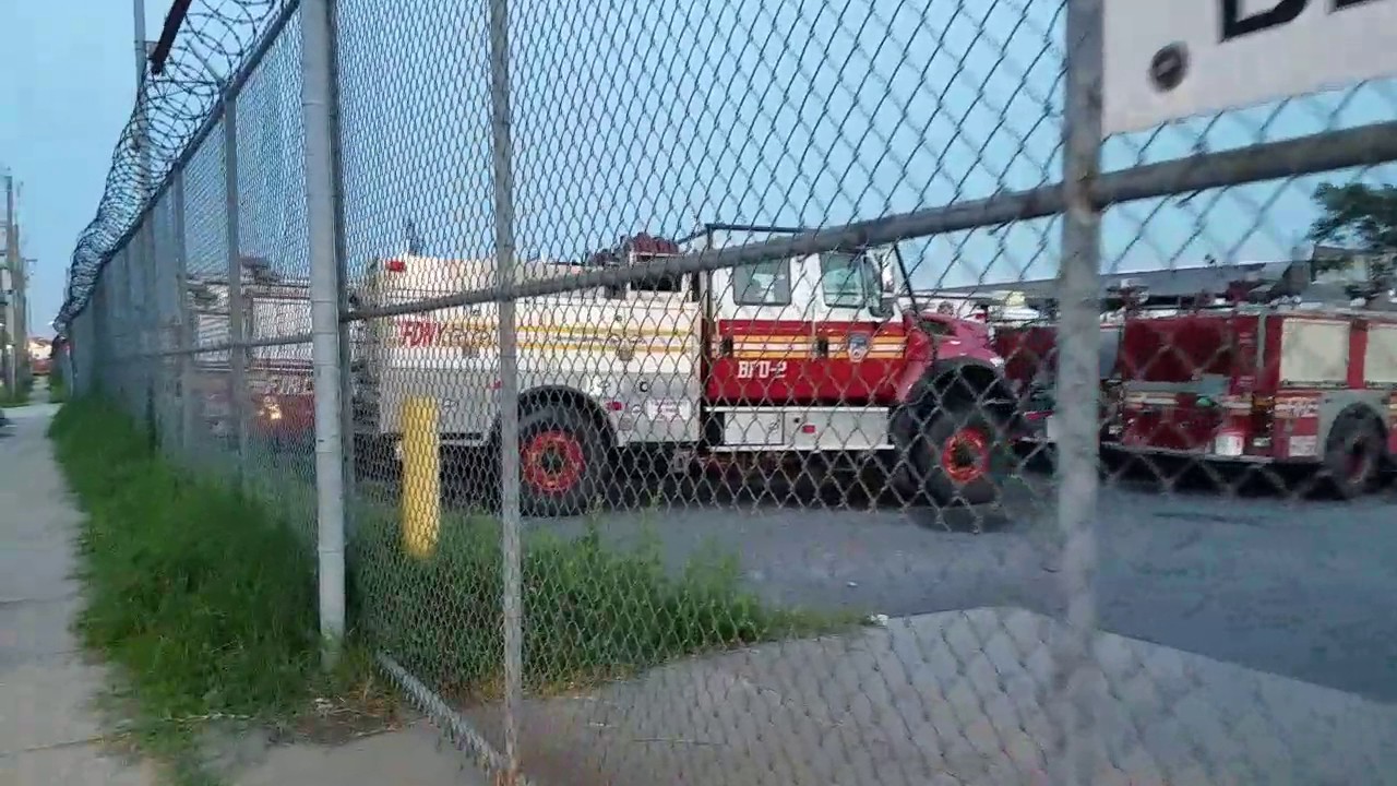 FDNY Brush Fire Unit 2 Parked Inside The Maspeth Spares And Repairs Lot ...