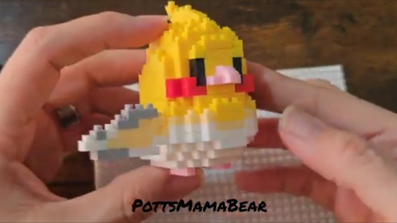 Yellow Bird Mini Block Kit from Temu - YouTube
