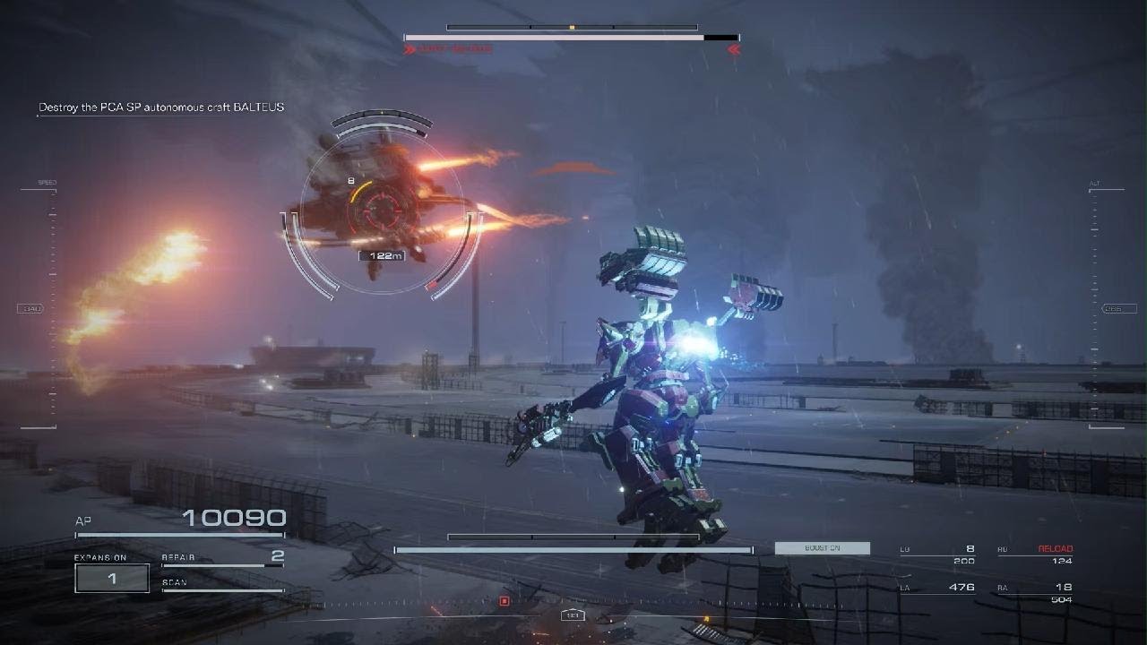ARMORED CORE VI 1st Chapter Boss - YouTube