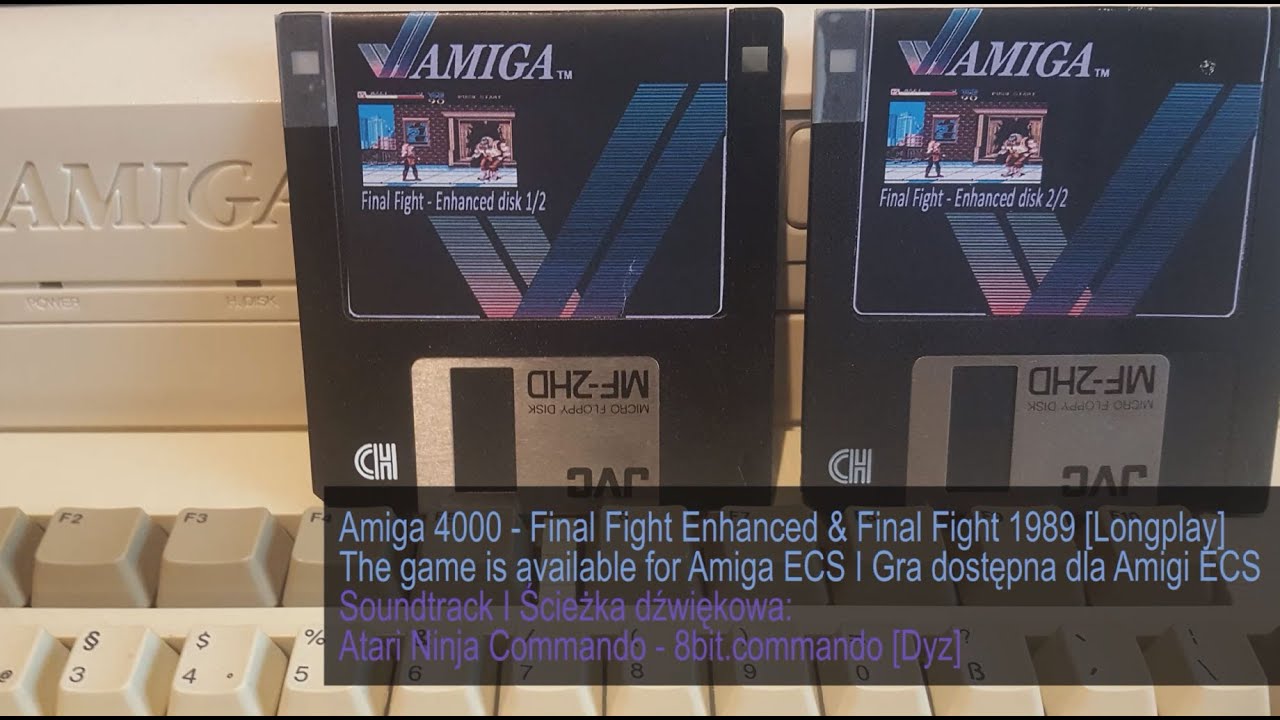 nowy80Retro #160, Amiga Final Fight Enhanced 2024 & Final Fight 1991 ...