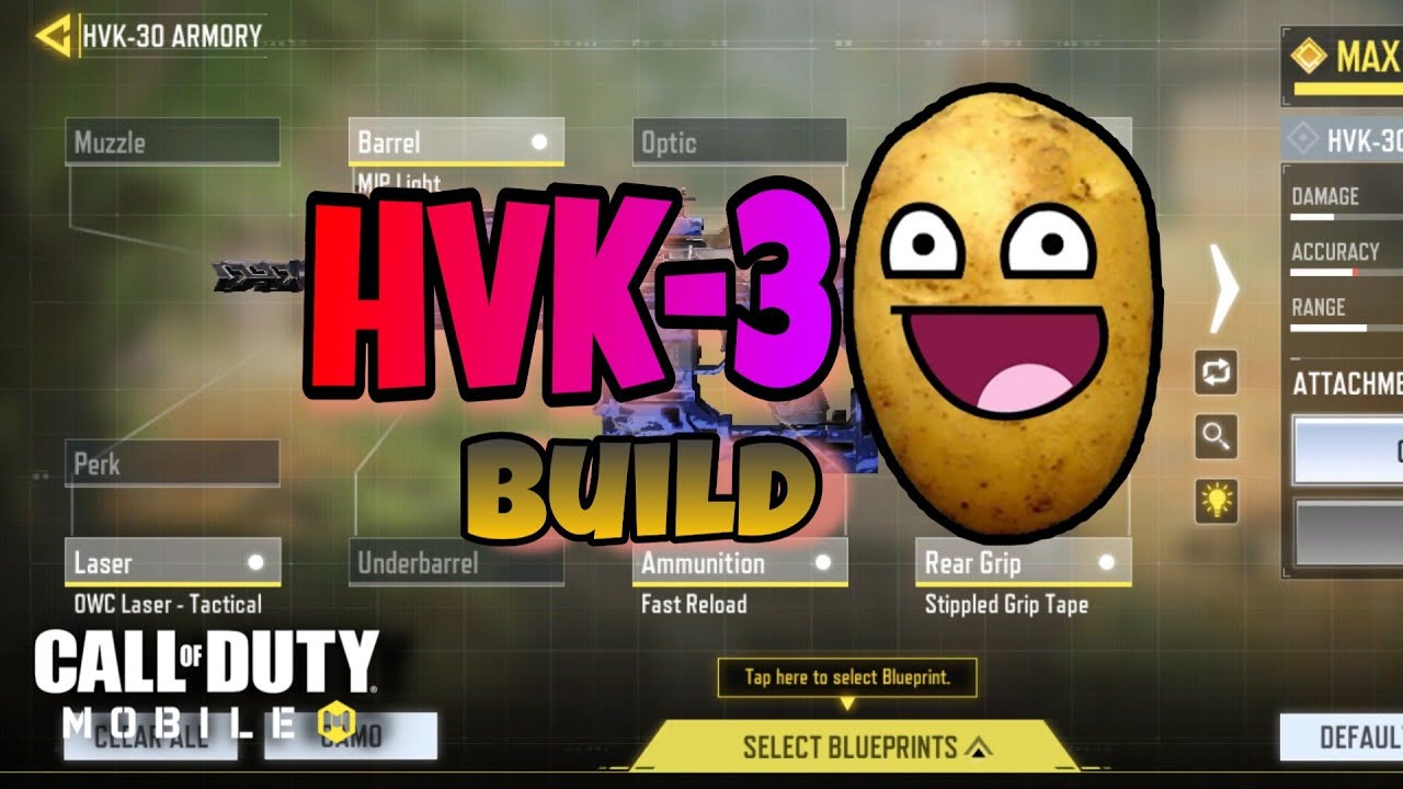 The BEST POTATO Build Of HVK-30. Call Of Duty Mobile S9. NUKE Series ...