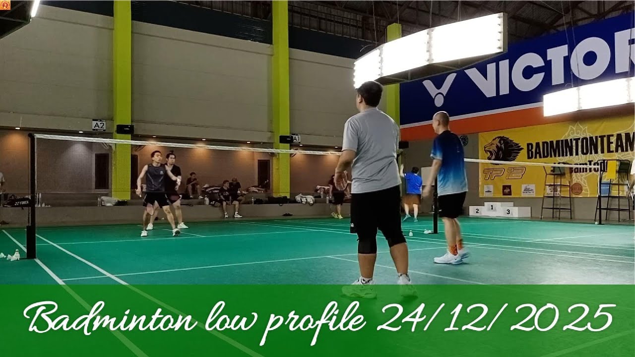 Badminton low profile 24/12/2025 - YouTube
