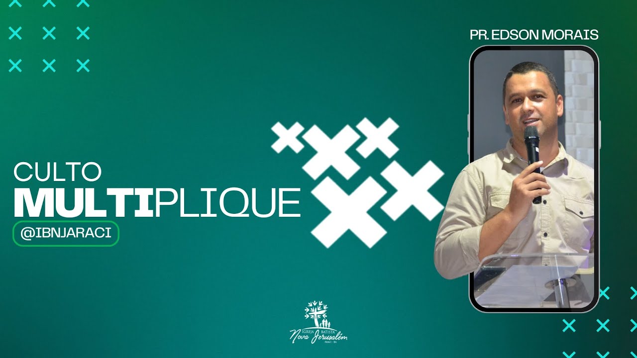 Culto Multiplique - 13/03/2025 - Pr. Edson Morais - YouTube
