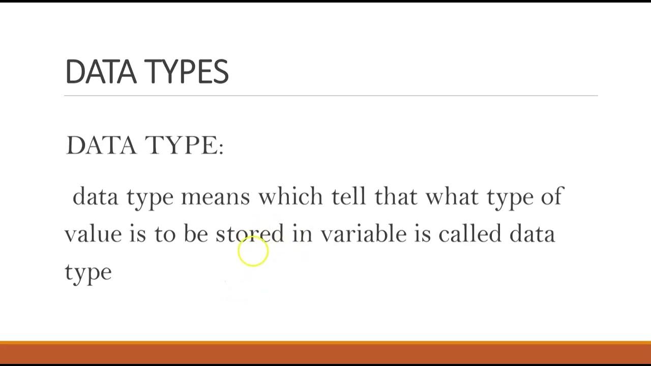 Variables | Constants | Data Types | Types Of Data Types |Size Of Data Types | - YouTube