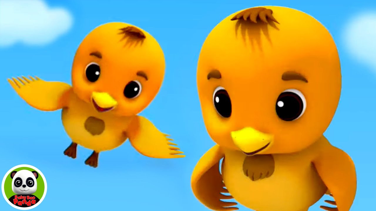 Two Little Dicky Birds + More Cartoon Video and Song for Babies - YouTube