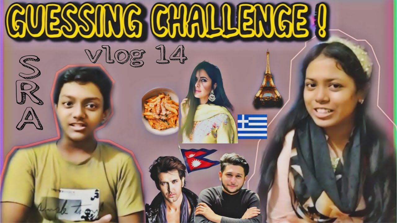 GUESSING CHALLANGE||VLOG 14||SRA VLOGS - YouTube