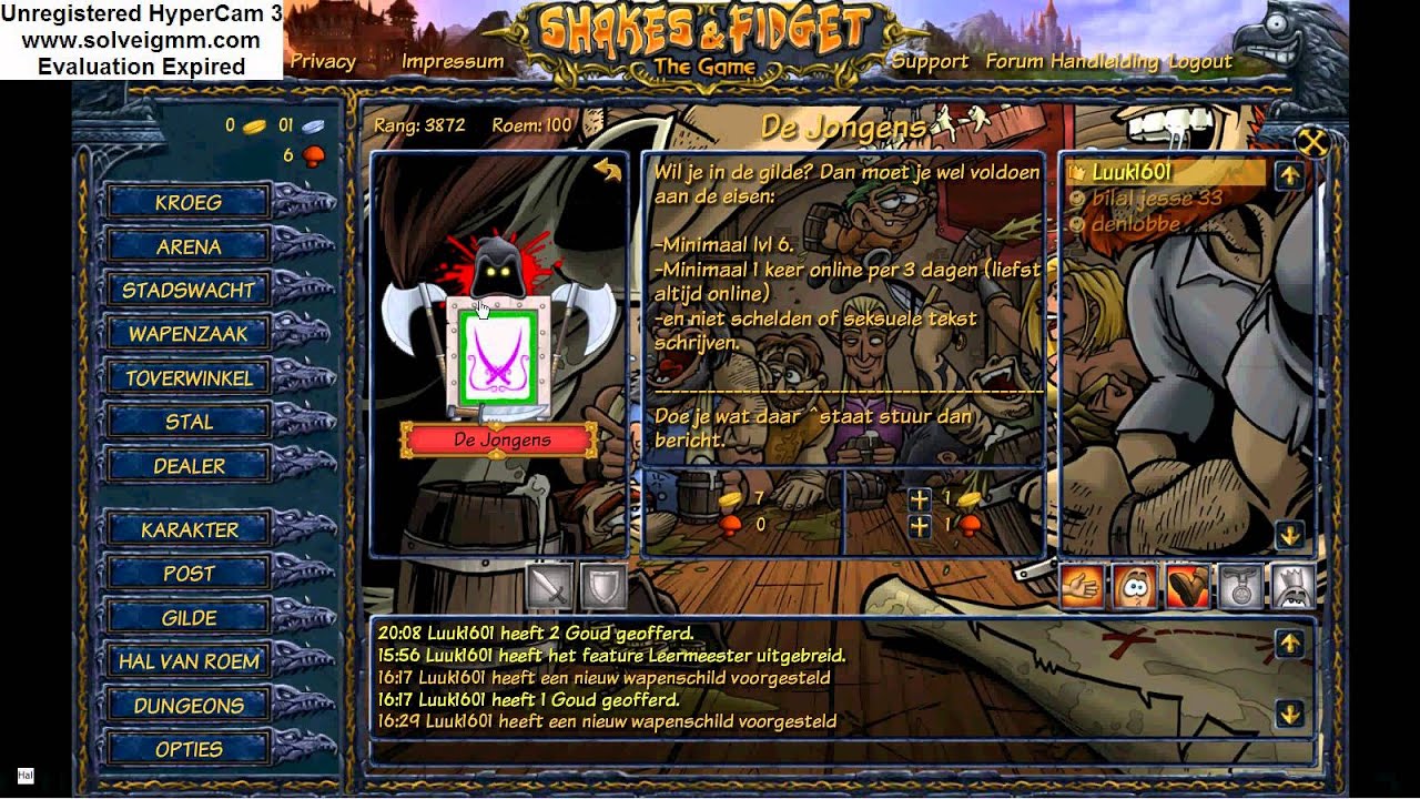 Shakes and fidgets - YouTube