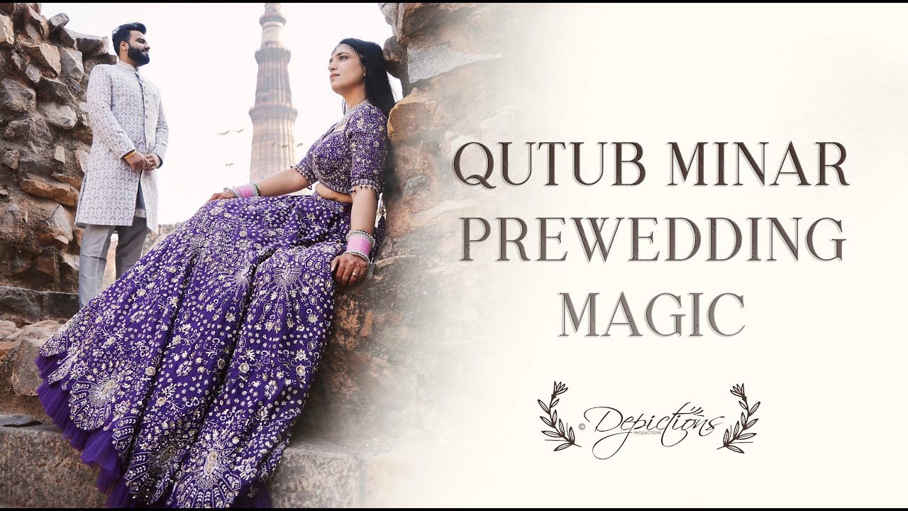 Timeless Love: Prewedding Shoot at Qutub Minar - YouTube