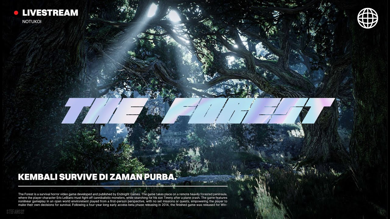 THE FOREST | Memulai Perjalanan Purba Di Hutan Liar! - YouTube