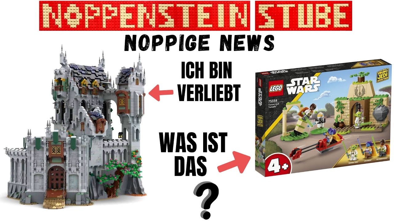 Noppige News | Eine MEGA Burg von Mork | Ein merkwürdiges LEGO® Star ...