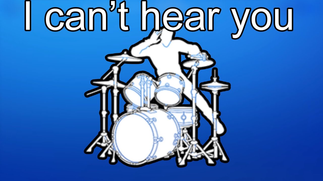 Fortnite new drum emote - YouTube