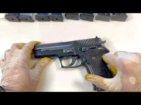 Sigsauer p 226 Tabanca bakımı sökülmesi ve takılması terapi gibi