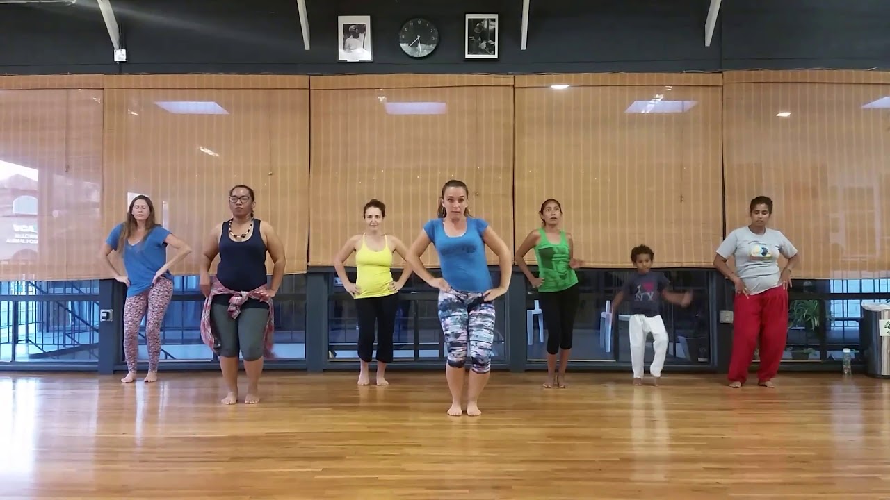 Latin Fusion Dance Class with Cybele Peña - YouTube