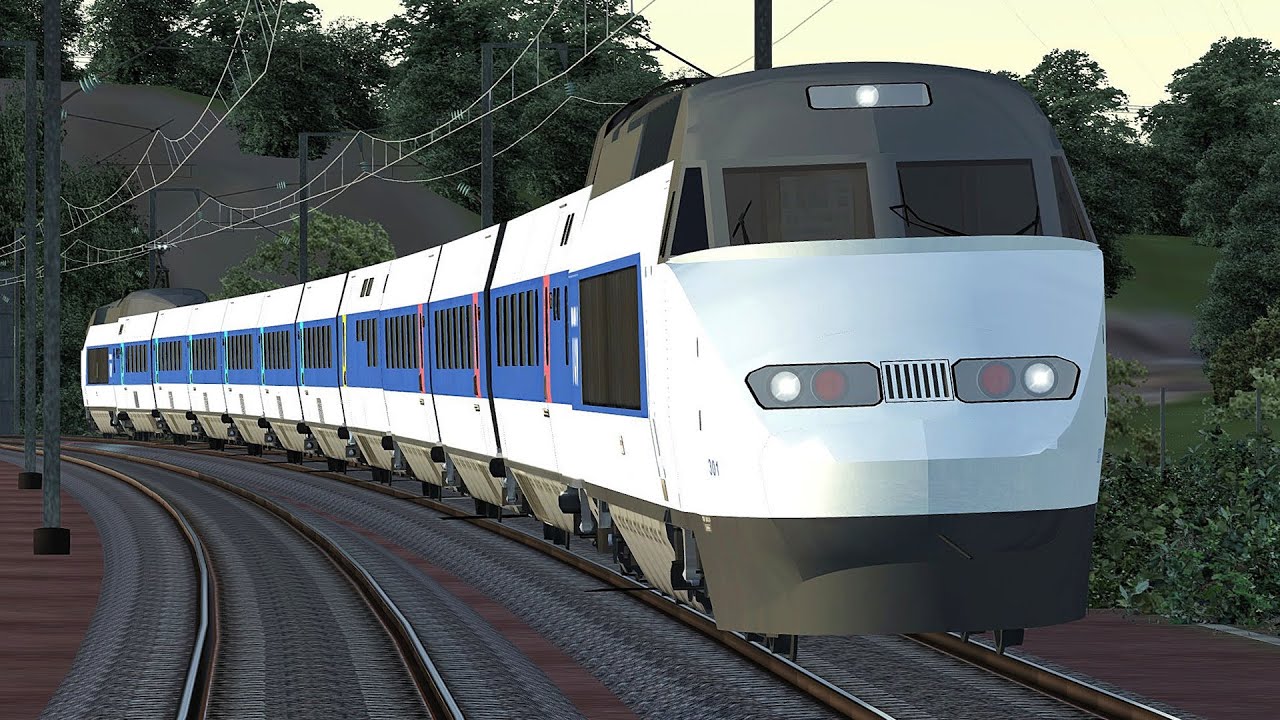 Train Simulator 2016 TGV Atlantique - YouTube