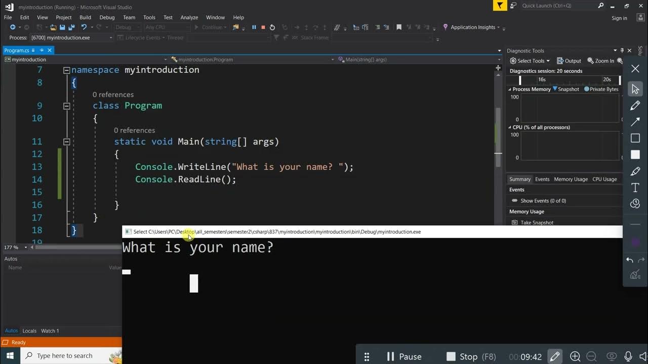 Introduction to C-Sharp | C# Tutorial for Beginners | Coding with C# - YouTube