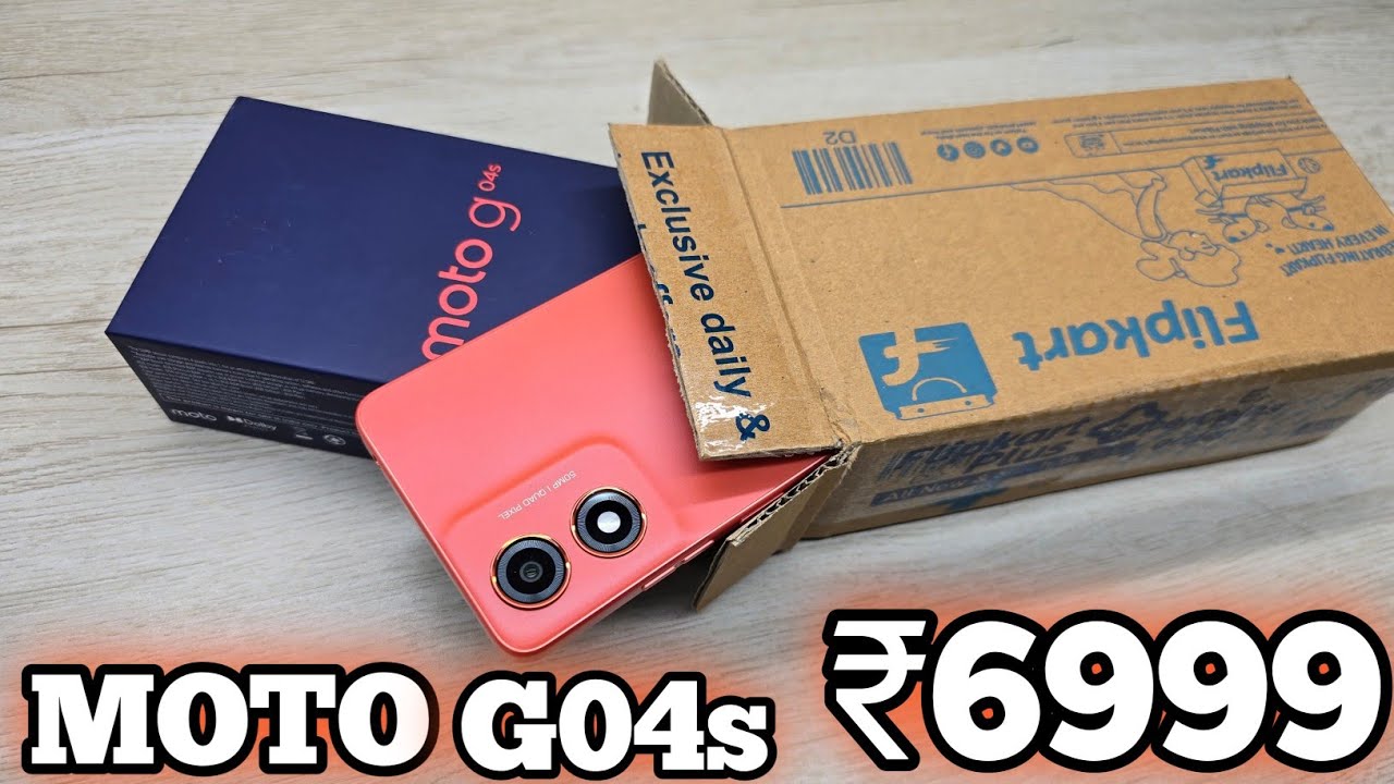 Moto G04s Unboxing Flipkart Sale Unit - New Budget King ? - YouTube