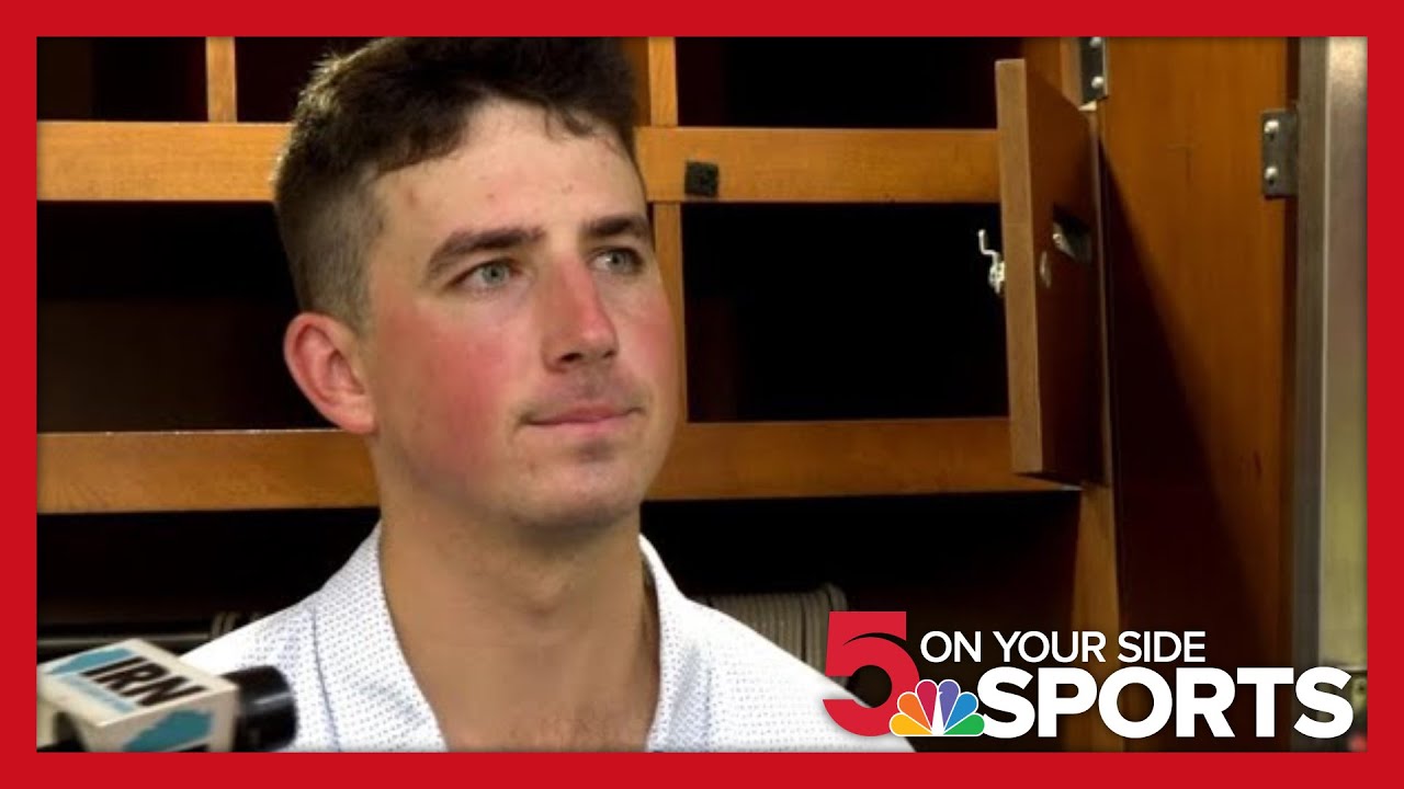 Raw video: Cardinals' Michael McGreevy on winning his MLB debut - YouTube