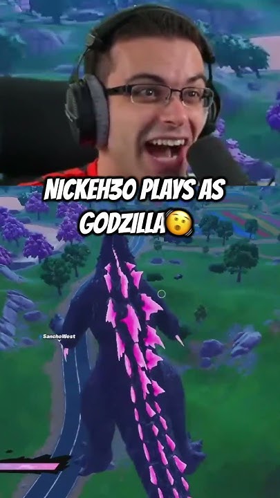 NICKEH30 PLAYS AS GODZILLA🫨 - YouTube