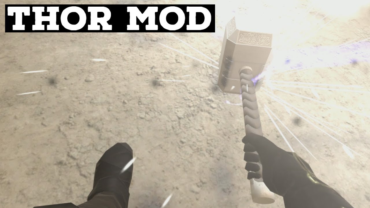 Blade and Sorcery - Mjolnir and Stormbreaker Mod (Thor Mod) - YouTube