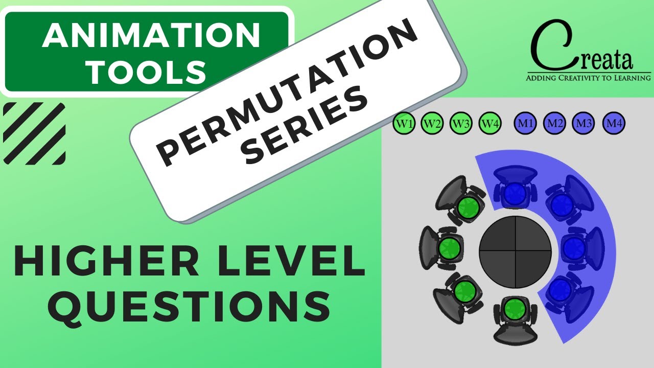 TOUGH QUESTIONS ON PERMUTATION | PERMUTATION SERIES | CREATA CLASSES ...
