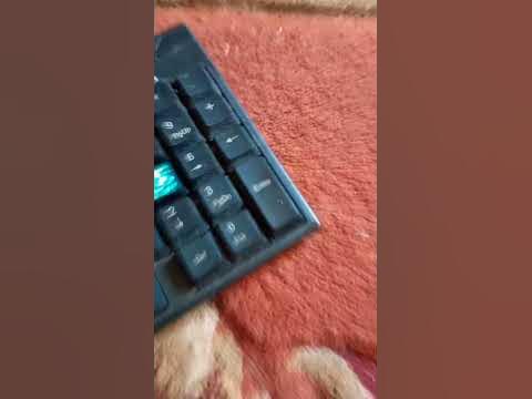старая клавиатура брата - YouTube