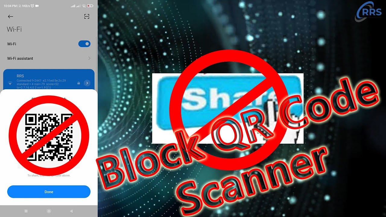 How To Block QR Code For Wifi Password Sharing Wifi Scan Qr Code Off How To Block QR Code For Wifi Password Sharing Wifi Scan Qr Code Off