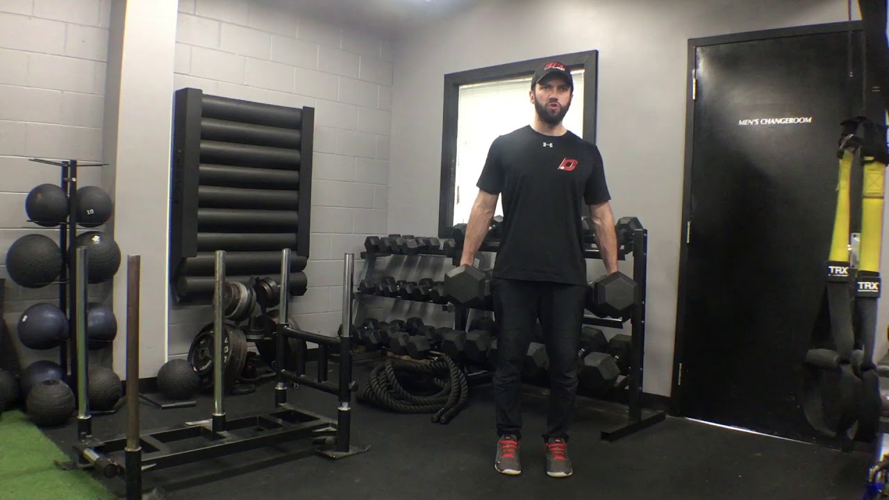 Heavy stationary DB farmers carry hold - YouTube