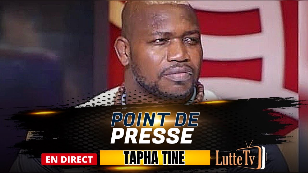 🔴Direct - Open Press Tapha Tine pour son combat contre Balla Gaye 2 ...