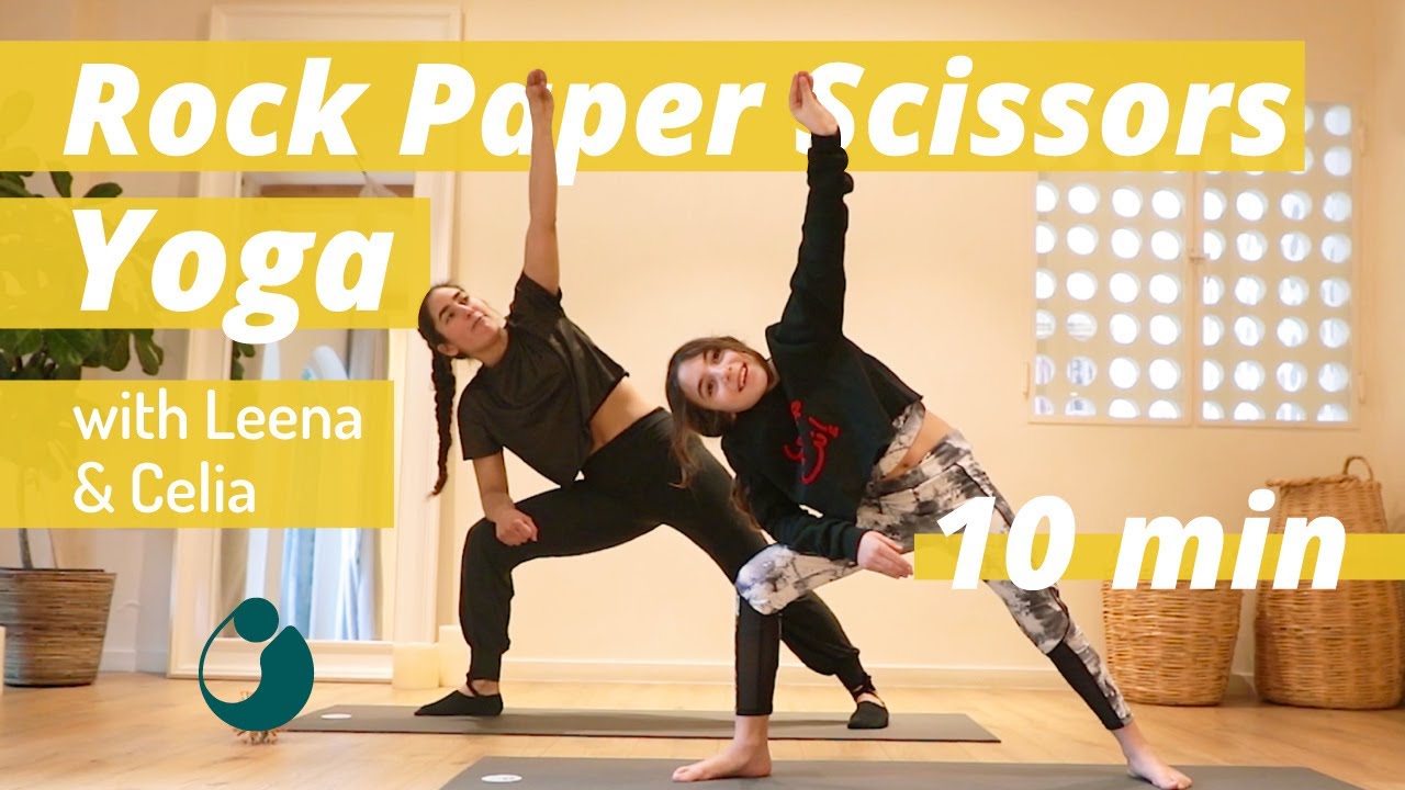 Rock Paper Scissors Yoga WITH LEENA // Namat Kids by Namat Beirut - YouTube