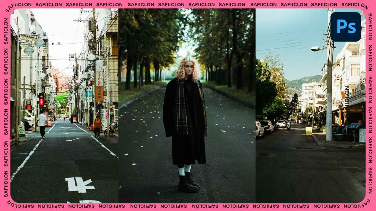 [ Photoshop Tutorial ] Moody Street City Filter Color Effect - YouTube