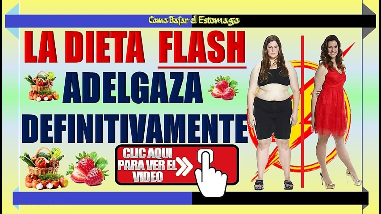 ¡Dieta Rápida Semanal - dieta flash - YouTube